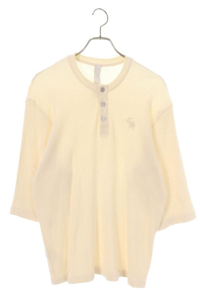 クロムハーツ サイズ:L  Y NOT CHロゴ刺繍サーマルTシャツ 中古 GZ11