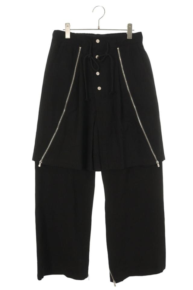 トリプルエフポスタルサービス サイズ:30  Double Layered Zip Trousers V2 ダブルレイヤードシップトラウザーロングパンツ 中古 SB01