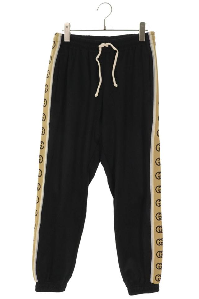 グッチ サイズ:XS  598858 XJBZ8 インターロッキングGラインジャージーロングパンツ 中古 OM10