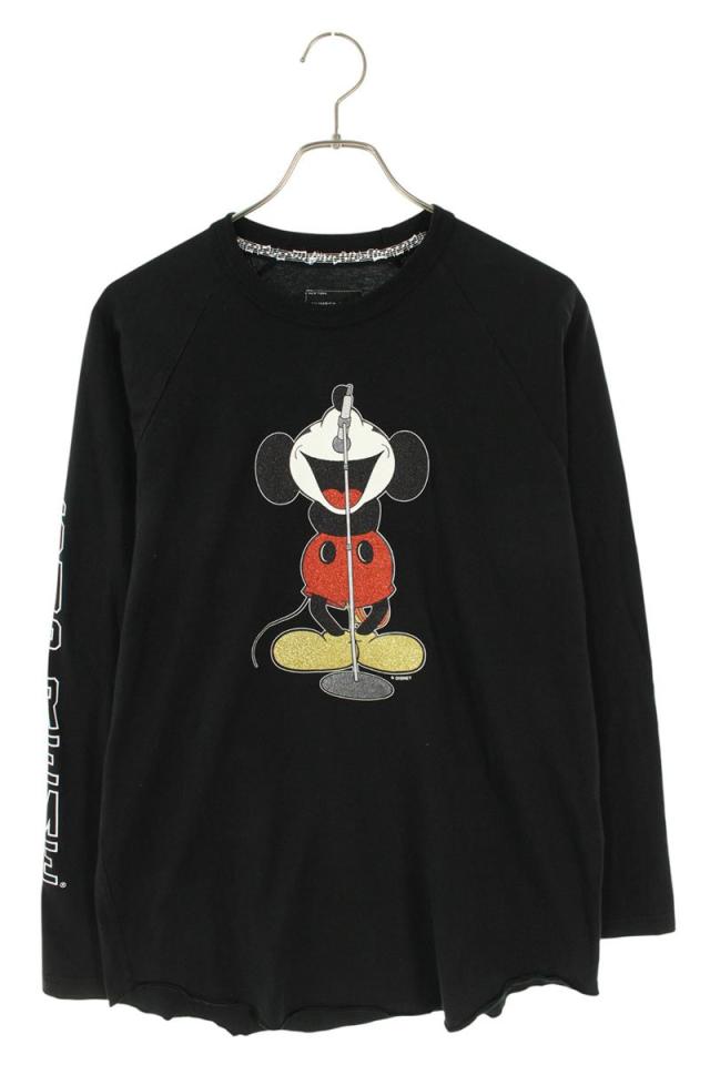 シュプリーム  ナンバーナイン サイズ:M  25AW  Raglan Top キャラクタープリント長袖カットソー 中古 OM10