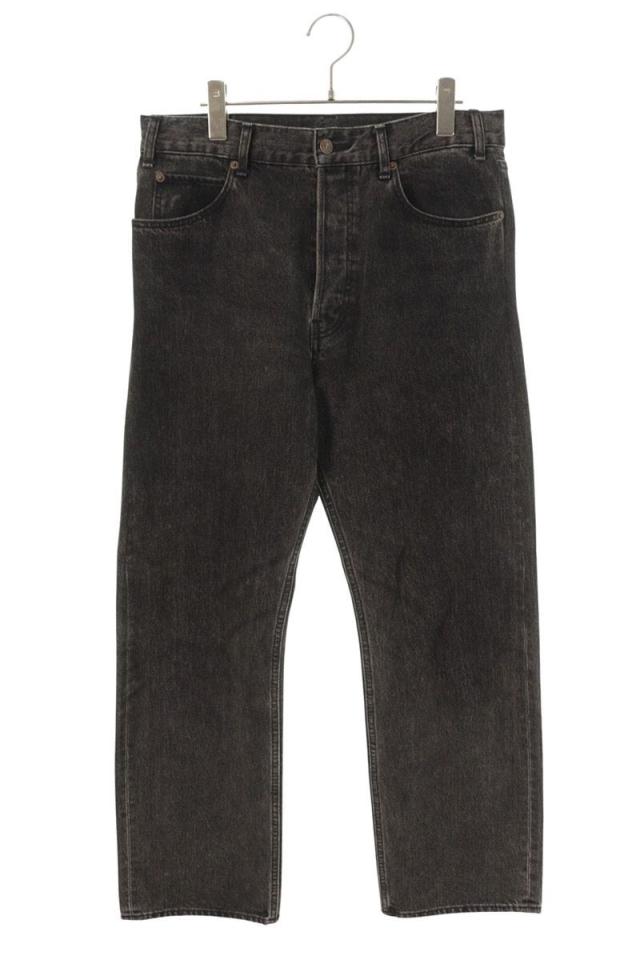 セリーヌ サイズ:32  N574 947F 38CH ボタンフライストレートデニムパンツ 中古 OM10