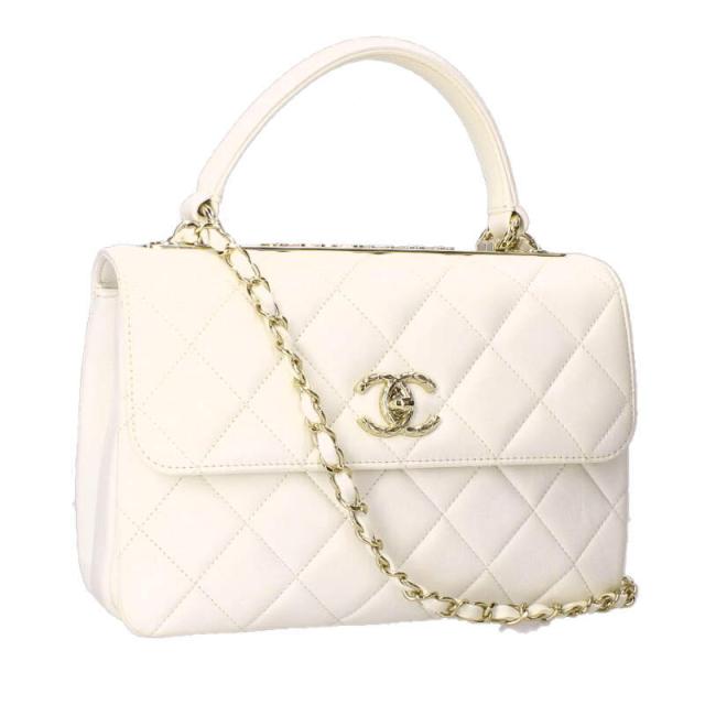 シャネル   トレンディCC A92236 キルティングココマークショルダーバッグ 中古 SS13
