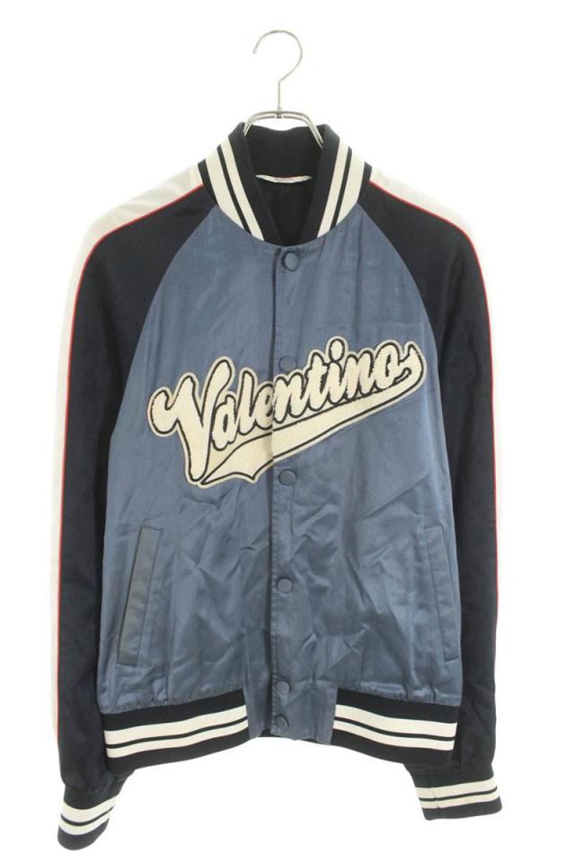 ヴァレンティノ サイズ:44  1V3C10A08L9 スーベニアロゴパッチスタジャンブルゾン 中古 SS13
