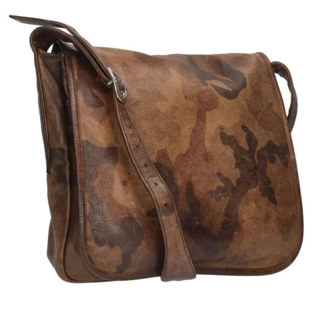 クロムハーツ   BAG-MAIL メールバッグ カモフラ柄レザーショルダーバッグ 中古 SS07