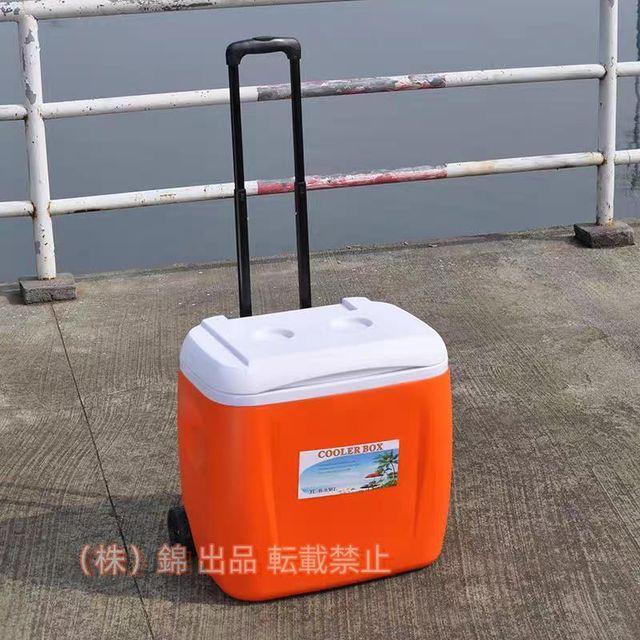 クーラーボックス 保冷ボックス キャスター キャスター付き クーラーボックス 株式会社錦 大容量 コンパクト ハンドル 持ち運び ペットボトル おしゃれ お花見