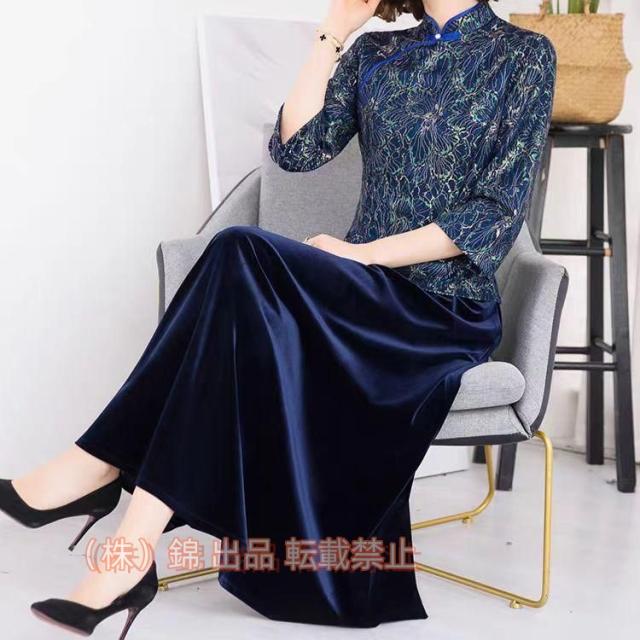 ベロア セットアップ スカート 結婚式 フォーマル お食事会 母親 叔母 ぼっちゃり シニア 株式会社錦祖母姪 両親 顔合わせ服装40代50代60代70代 お見合い