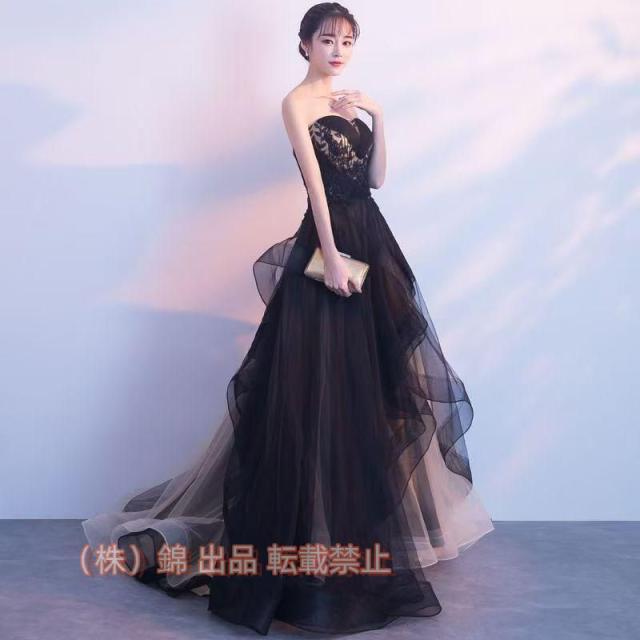 ドレス演奏会カラードレスコンサート披露宴ロングドレスお呼ばれ大人ウェディング上品30代20代舞台衣装 株式会社錦 フォーマルステージ衣装40代ピアノ花嫁