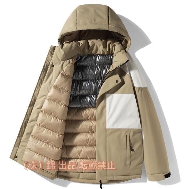マウンテンパーカー メンズ マウンテンジャケット パーカー 株式会社錦 登山 厚手 冬物 フード 防寒 撥水 保温 アウトドアウェア