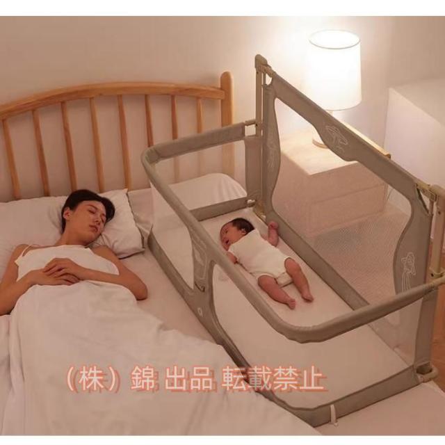 ベビーベッド 120x50cm ベビーサークル 添い寝ベッド インベッド