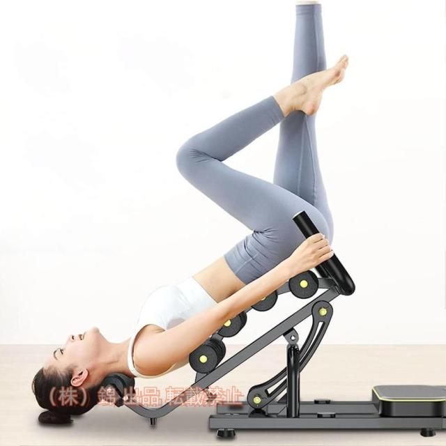 逆さぶらさがり健康器 フィットネスマシン 逆立ち?ストレッチ 器具6段調整 逆立ちマシン 逆立ち健康器具 株式会社錦 ヨガ補助椅子 懸垂器具 逆立ち健康法 ぶら