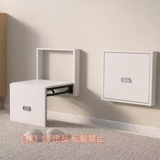 玄関椅子 腰掛け 狭い空間 エントランスベンチ 収納 壁掛 木製 シャワーチェア ツール イス チェア け式 ドアチェア いす おしゃれ 株式会社錦折りたたみ式