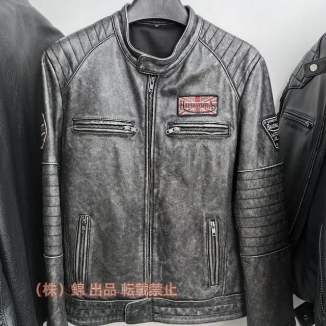 新品 本革 牛革 ライダースジャケット 本皮 レザージャケット ライダース 株式会社錦革ジャン レザー