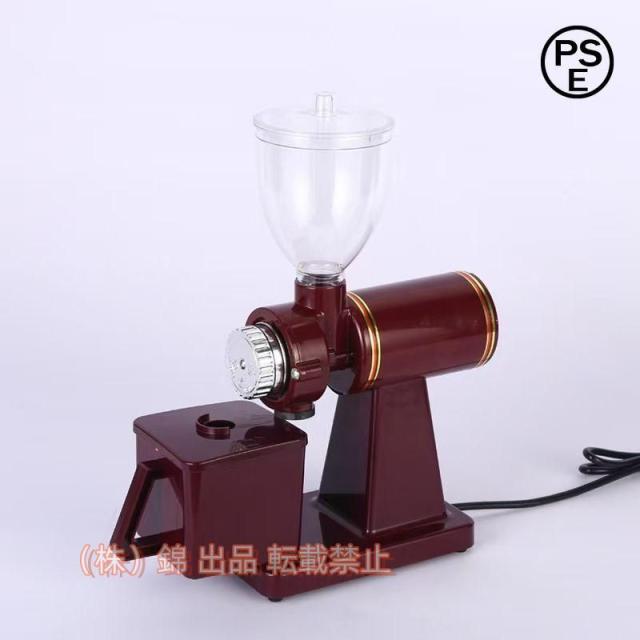 電動コーヒーミル 電動コーヒーグラインダー コーヒーミル 小型 家庭用 株式会社錦 コーヒーグラインダー 電動 手作り 機械ステンレス鋼の刃 8段階変速調