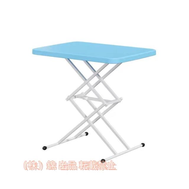 昇降式テーブル折りたたみテーブルサイドテーブル高さ調節4段階調節(29-67CM)耐荷重75kg錦昇降パソコンテーブル伸張式テーブル簡易デスク昇降式デスク介