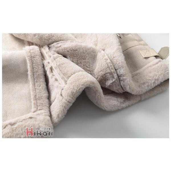 ムートンコート 2022 メンズ 裏ボア ムートンライダースジャケット