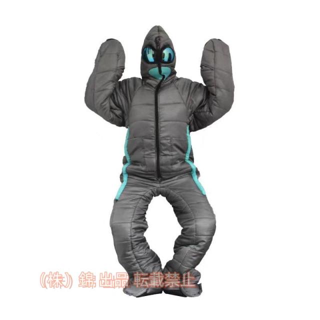 異星人寝袋 封筒型 シュラフ 人型寝袋 着る寝袋大人用全身用寝袋