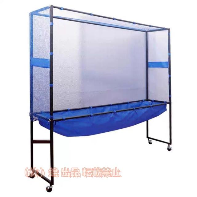 移動式卓球台ボール拾いネット卓球ボールマシンリサイクルネット卓球ボール保護ネット専用ボール拾いネット錦可動式ユニバーサルホイールトレーニングキャ