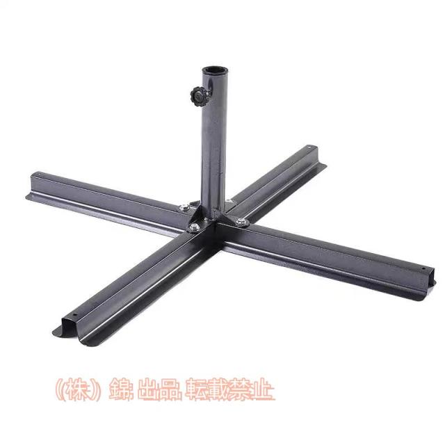 パラソルベースパラソルスタンドガーデンパラソルベース庭のための頑丈なパティオの傘株式会社錦携帯用金属パティオの傘の基盤屋外パラソルスタンドクロスビー