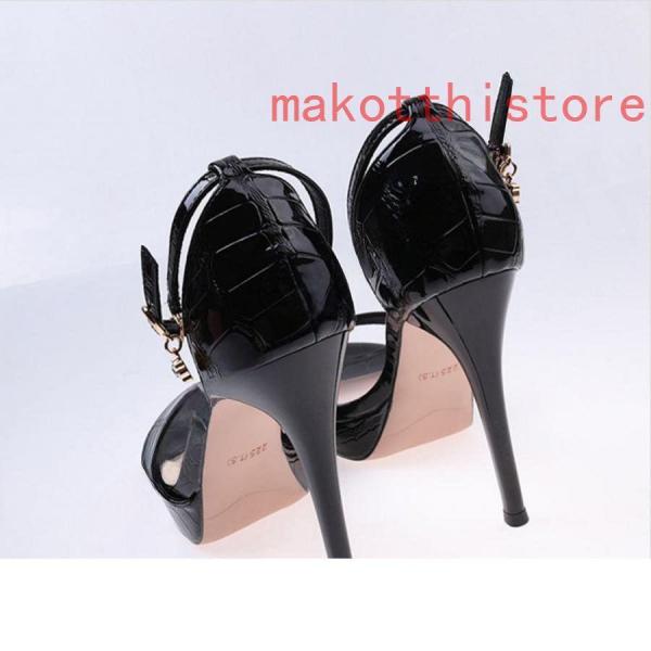 レディース キャバ サンダル 大きいサイズ ピンヒール ハイヒール 美脚