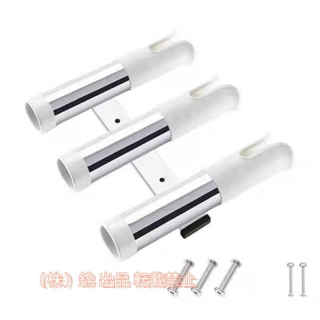 2 3 4連釣りロッドホルダー 船用釣竿ホルダー ステンレス鋼釣り竿スタンド 船竿置きブラケットソケット 株式会社錦ブラケットアタッチメントの取り付け