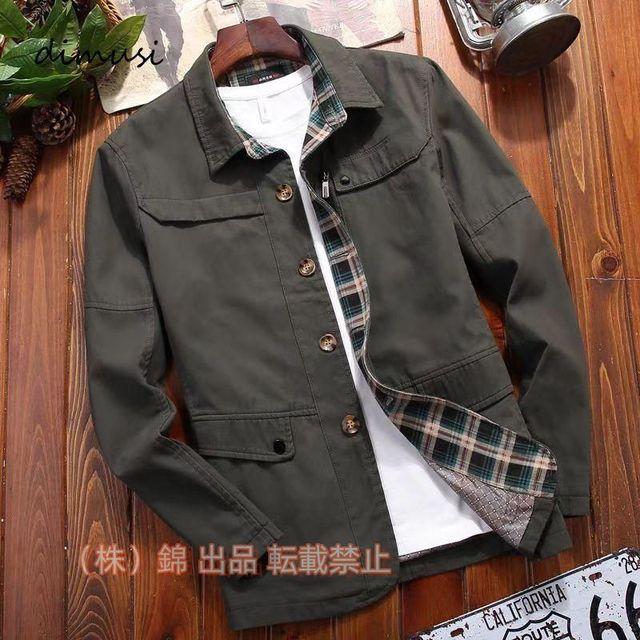 ミリタリージャケット ブルゾン メンズ ジャケット株式会社錦 アウター ミリタリー 春物 秋 40代 50代メンズファッション