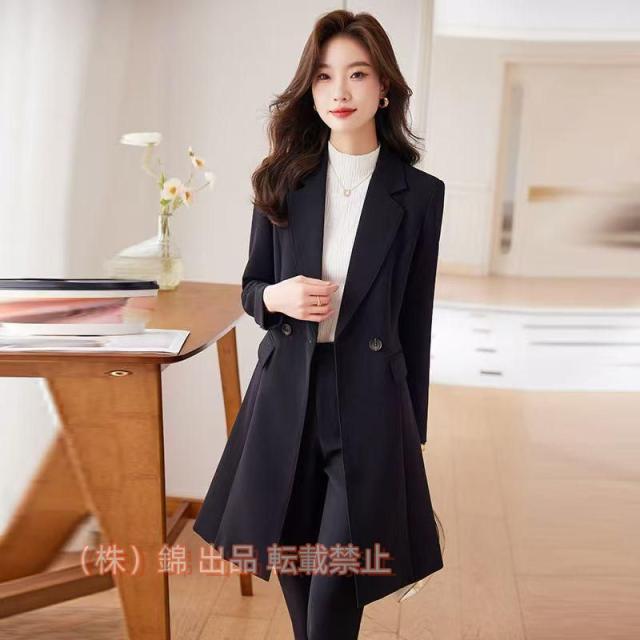 スーツ レディース ビジネススーツ パンツスーツ株式会社錦 入学式 卒業式 卒園式 入園式 セットアップ セレモニースーツ 大きいサイズ ママスーツ 2点セット