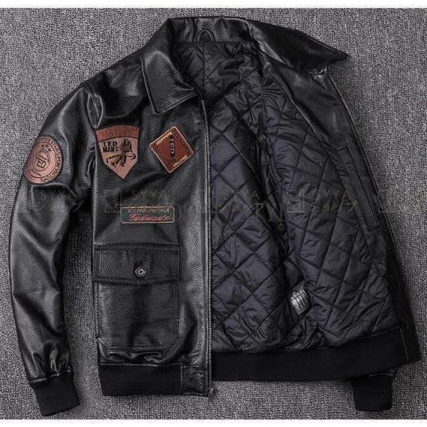 S~5XLあり】G1フライトジャケット ライダースジャケット 革ジャン