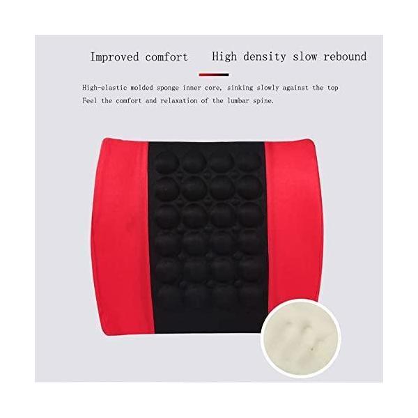 カーエレクトリックマッサージクッションランバーカーバイブレーション