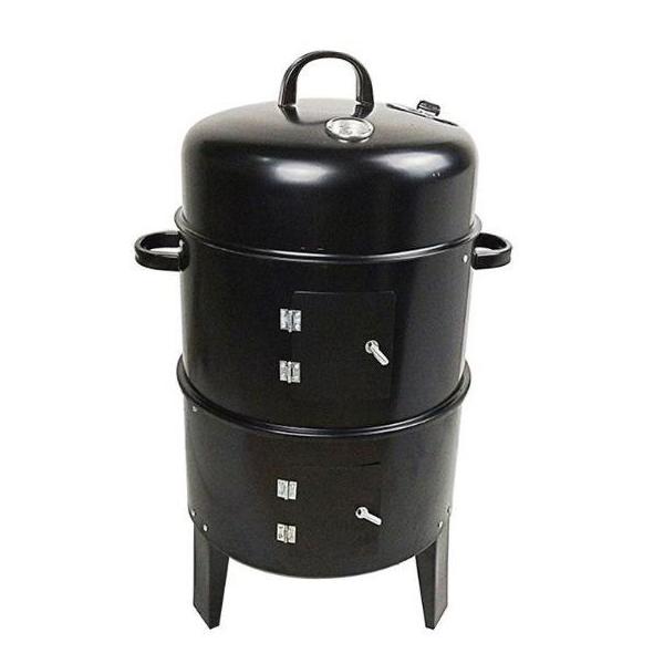 バーベキューコンロ木炭家庭用スモークコンロ 株式会社錦 屋外で
