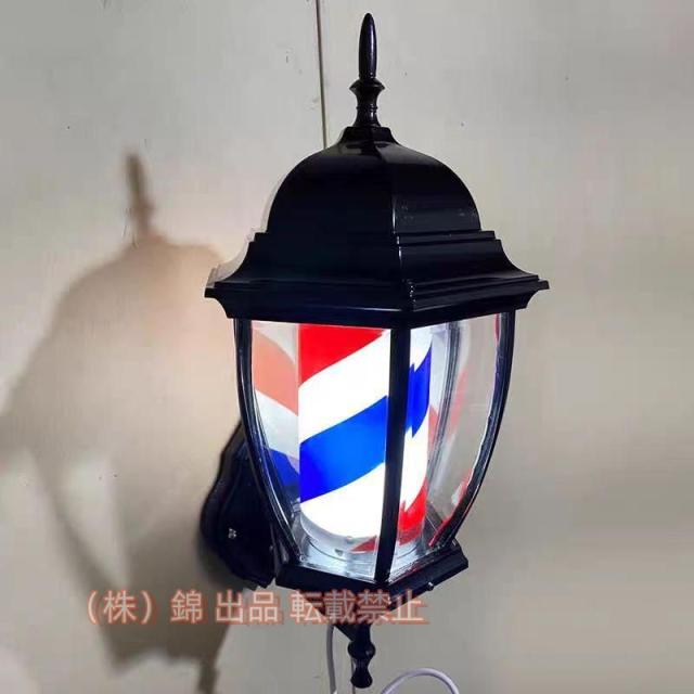 理髪店のポール ライトの回転防雨壁の台紙のネオン株式会社錦 サインの屋外の照明