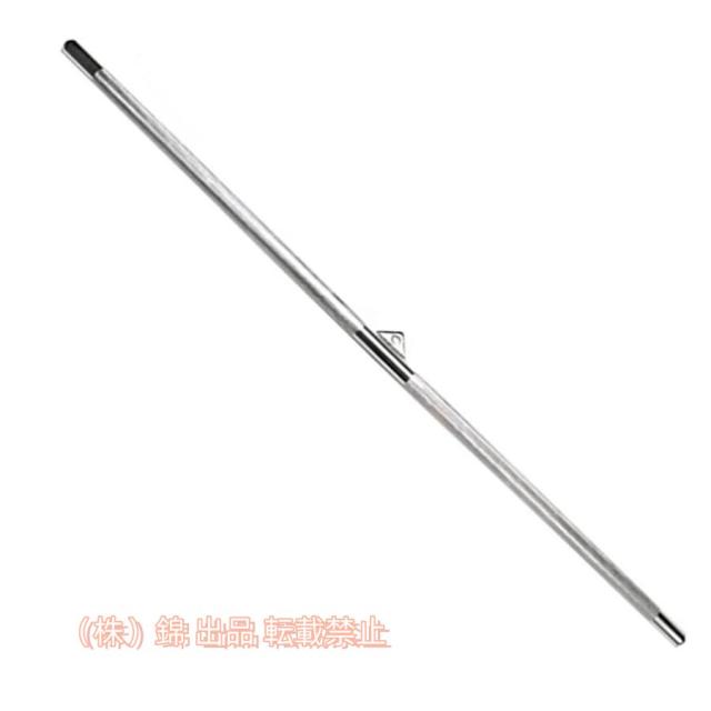 プルダウンバー ストレートバー 筋トレ ストレートバーラットプルダウンバー 三頭筋 プレスダウンバー 滑り止めハンドル付き エクササイズハンドル株式会社錦