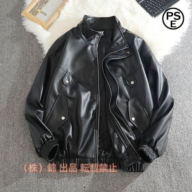 フライトジャケット爆撃街機関車ムートン柄コート 株式会社錦 男秋冬潮札厚めゆったりカジュアルM~3XL