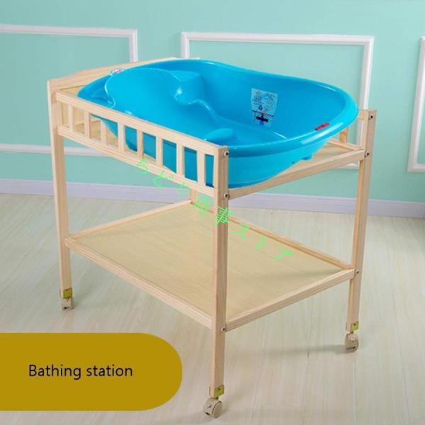 おむつ 交換台 女の赤ちゃん - 収納付き大型保育園モバイル幼児