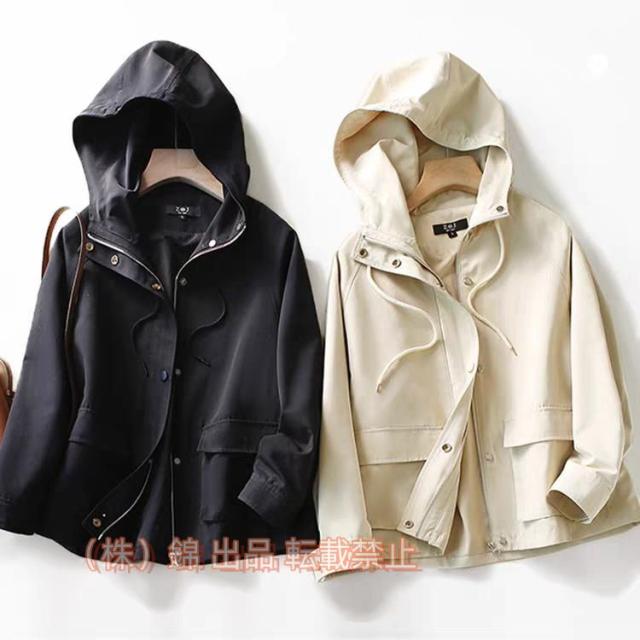 モッズコートレディース春アウタージャケットトレンチコートフード付きマウンテンパーカー50代40代30代20代フード錦ミリタリージャケットおしゃれ