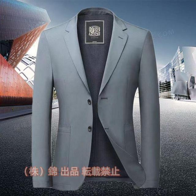 ジャケット テーラードジャケット スーツジャケット ビジネスジャケット 2ツボタン ブレザー メンズ カジュアル 株式会社錦 通勤