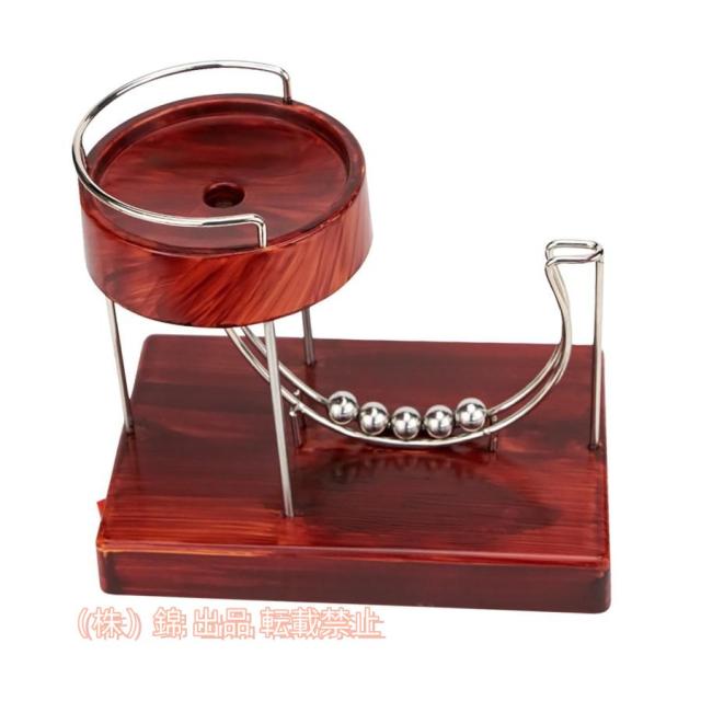 キネティックアートパーペチュアルモーションマシン科学物理ガジェット木製素材で作られた錦ノンストップローリングボールおもちゃホームオフィス用キネテ