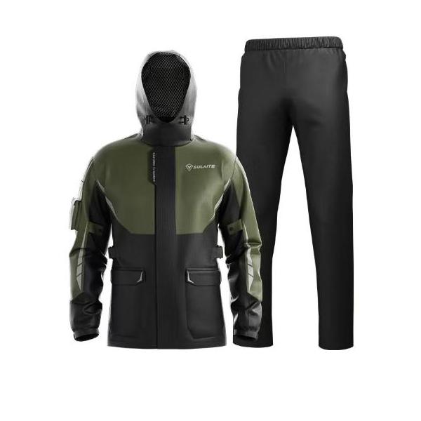 2024 レインウェアメンズレインウエアゴルフ上下雨具バイク自転車