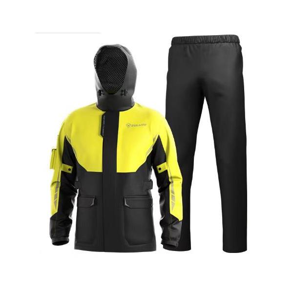 2024 レインウェアメンズレインウエアゴルフ上下雨具バイク自転車