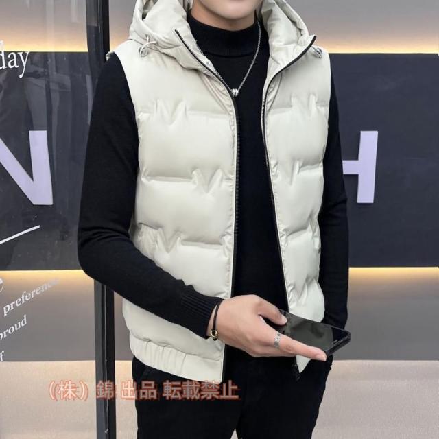 ダウンベスト メンズ 大きいサイズ 5L 6L ゴルフ ビジネス カジュアル 秋 冬株式会社錦 おしゃれ 40代 50代