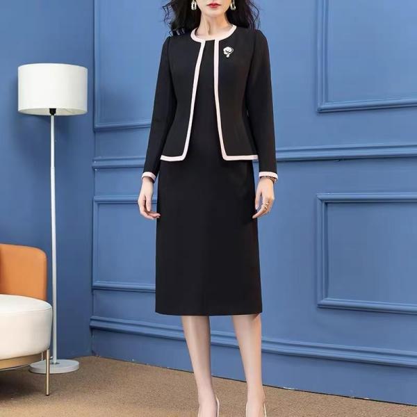 入学式 母 服装 30代 セットアップ ワンピーススーツ フォーマル