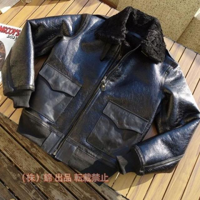 A2【硬く光沢のある植鞣しオイルワックス加工】トルコの天然ヤギの毛付き革 株式会社錦