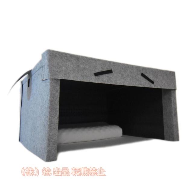 スリープキャビン、睡眠を助ける防音性と耐光性のサイレントテント、株式会社錦 内蔵デュアルスピーカー、ストレスを軽減し、安全な睡眠環境を作成します