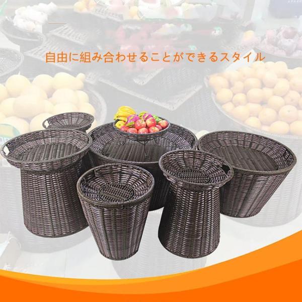 フルーツバスケット スーパーマーケットのパイルヘッドバスケット