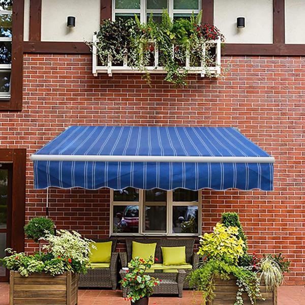 手動ひさしオーニングテント、防水およびUV伸縮式オーニングテント