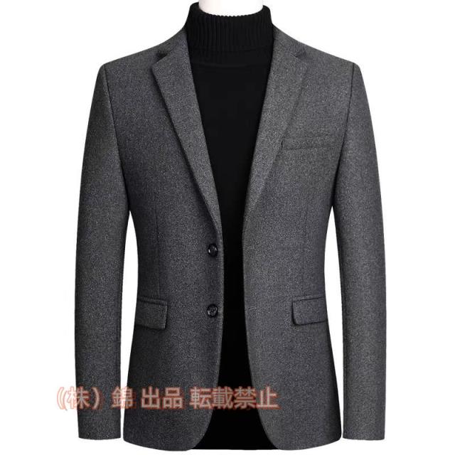 在庫処分 ジャケット メンズ テーラードジャケット メンズ おしゃれ 秋 冬 秋冬 50代 40代 紺ブレザー ウールジャケット株式会社錦 ビジネスカジュアル 60代