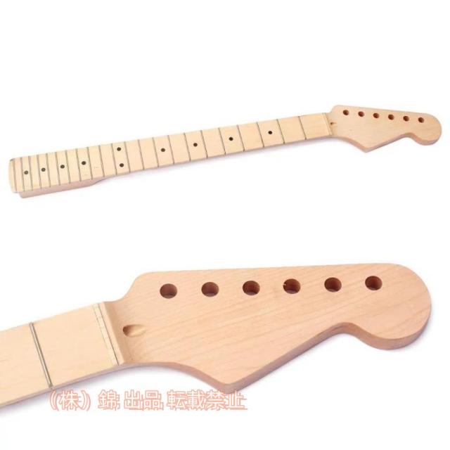 ギターネックエレクトリックベースギターネック交換用メイプルウッド21フレット4弦ギターネック楽器の交換部品用（サイズ：30インチ）