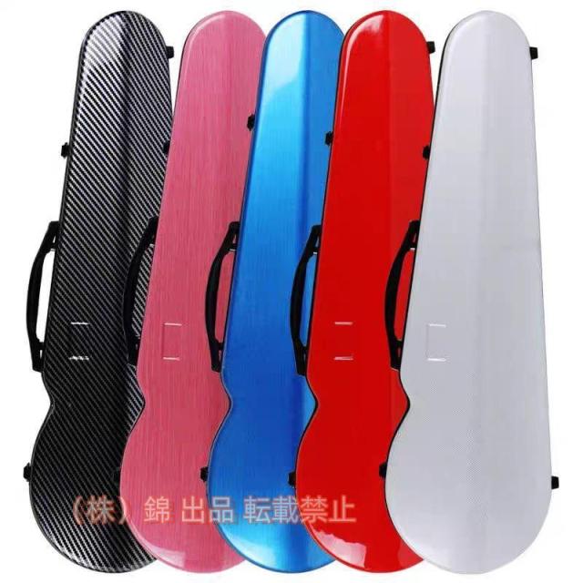 バイオリンケース炭素繊維4/4フルサイズバイオリンケーススーパーライト錦バイオリンケースヴァイオリン収納ケース湿度計内蔵のプロフェッショナルバイオリ