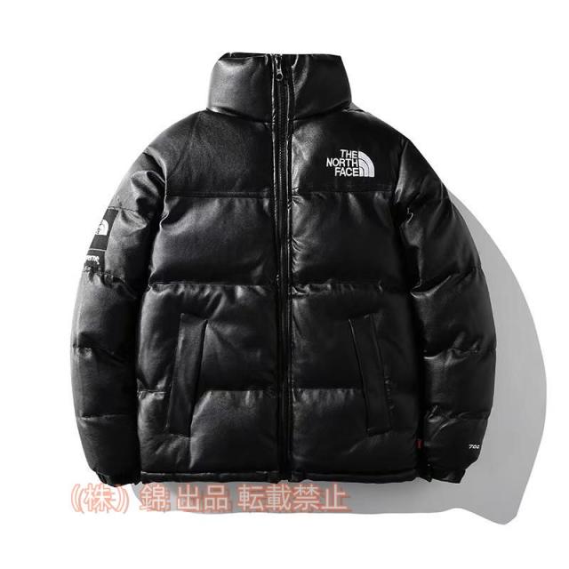 ダウンジャケット シープスキンカーハイドパッチワーク羊革 レザー 立ち襟 メンズ レザーダウンコート 株式会社錦 アウター 防寒 メンズアウター カップルルック