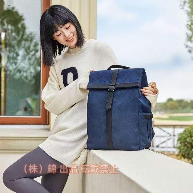 バックパック 防水 オックスフォード 布製 レジャー 学生用 バックル