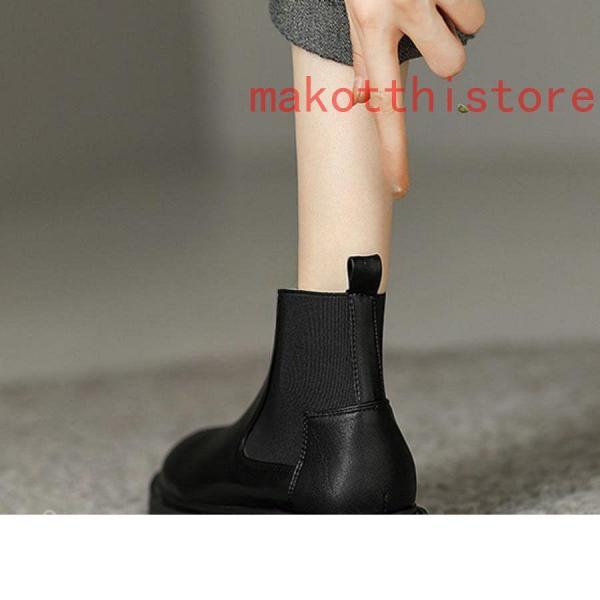 エンジニアブーツ 歩きやすい ストレッチ サイドゴア ショートブーツ